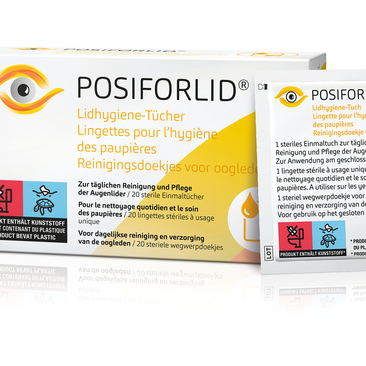 Posiforlid Reinigingsdoekjes – Eyelens